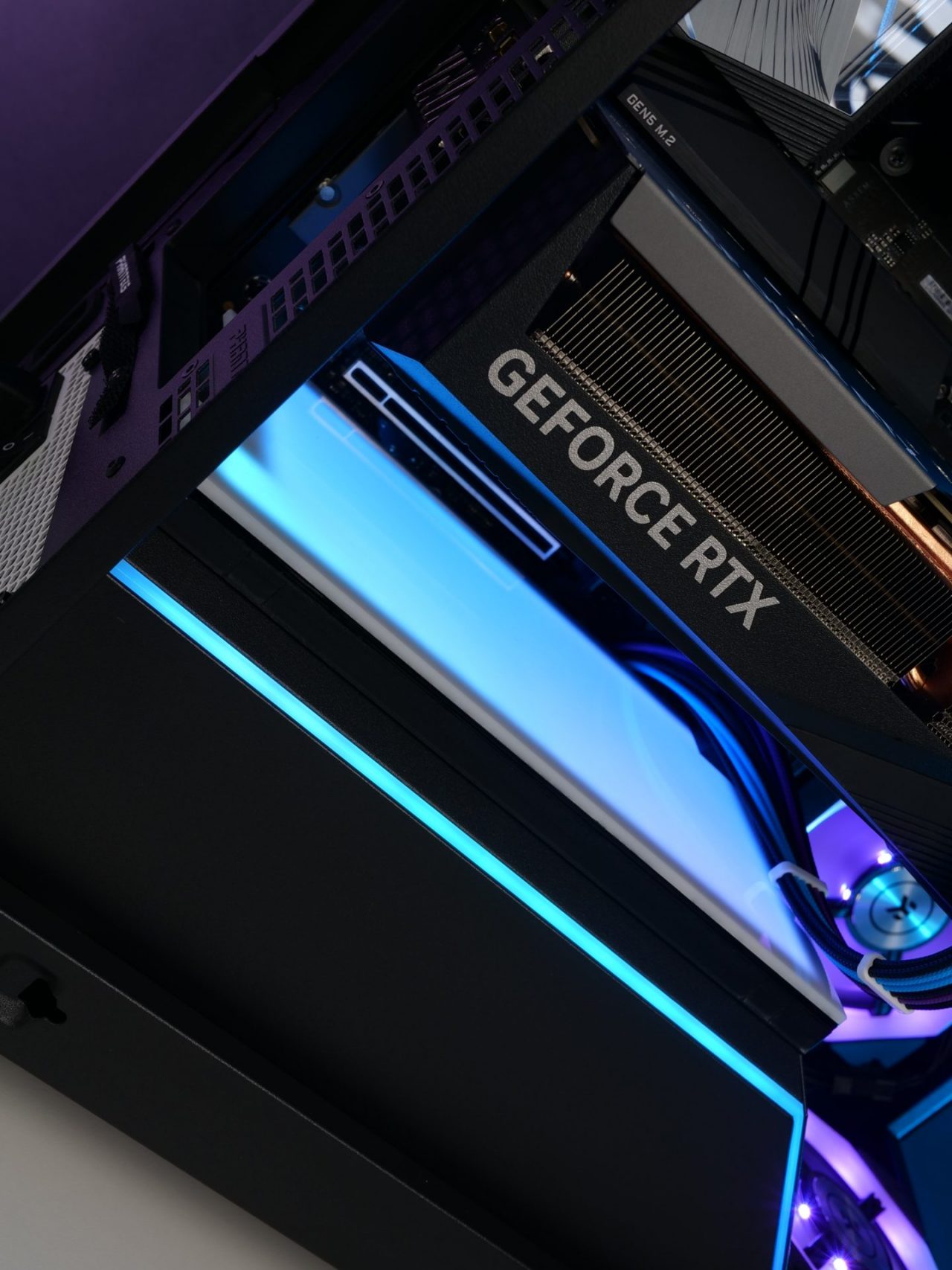 TechForge A-RGB Light Box for Phanteks NV5 - Black - Battlerigs